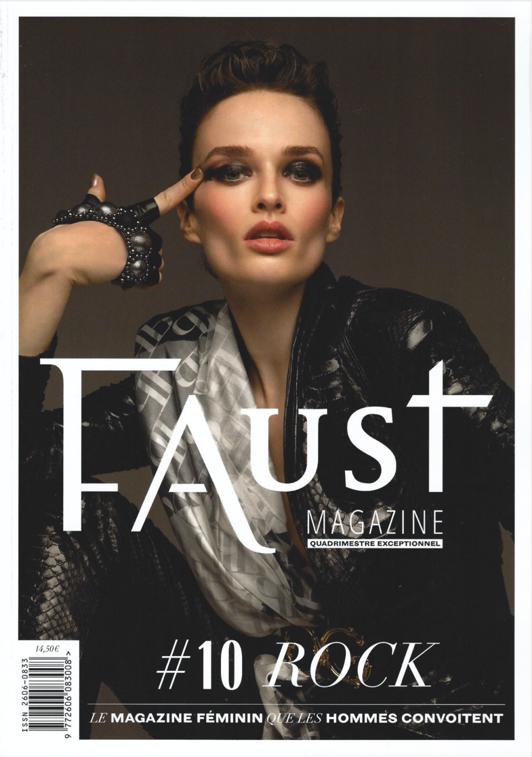 Série Mode Rock Parution presse Faust Magazine #10